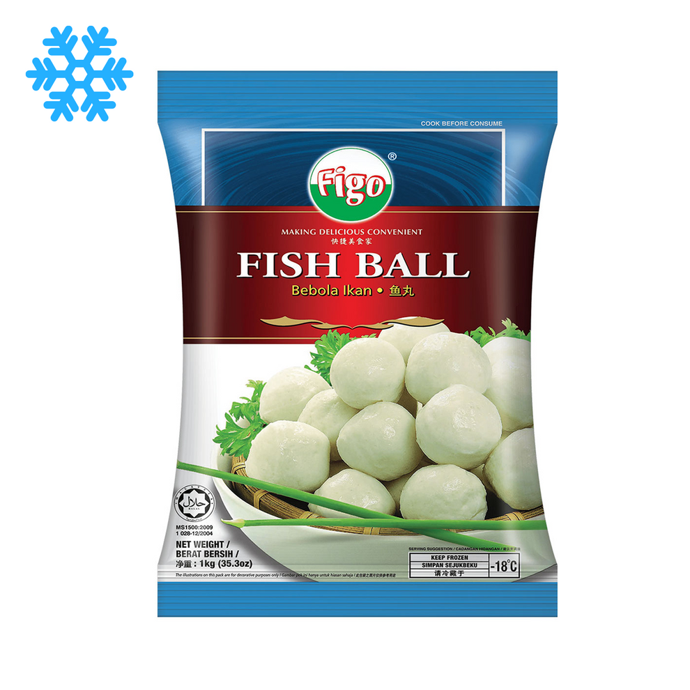 FROZEN FIGO White Fish Balls 魚蛋 1kg – Galaxy Foods Online